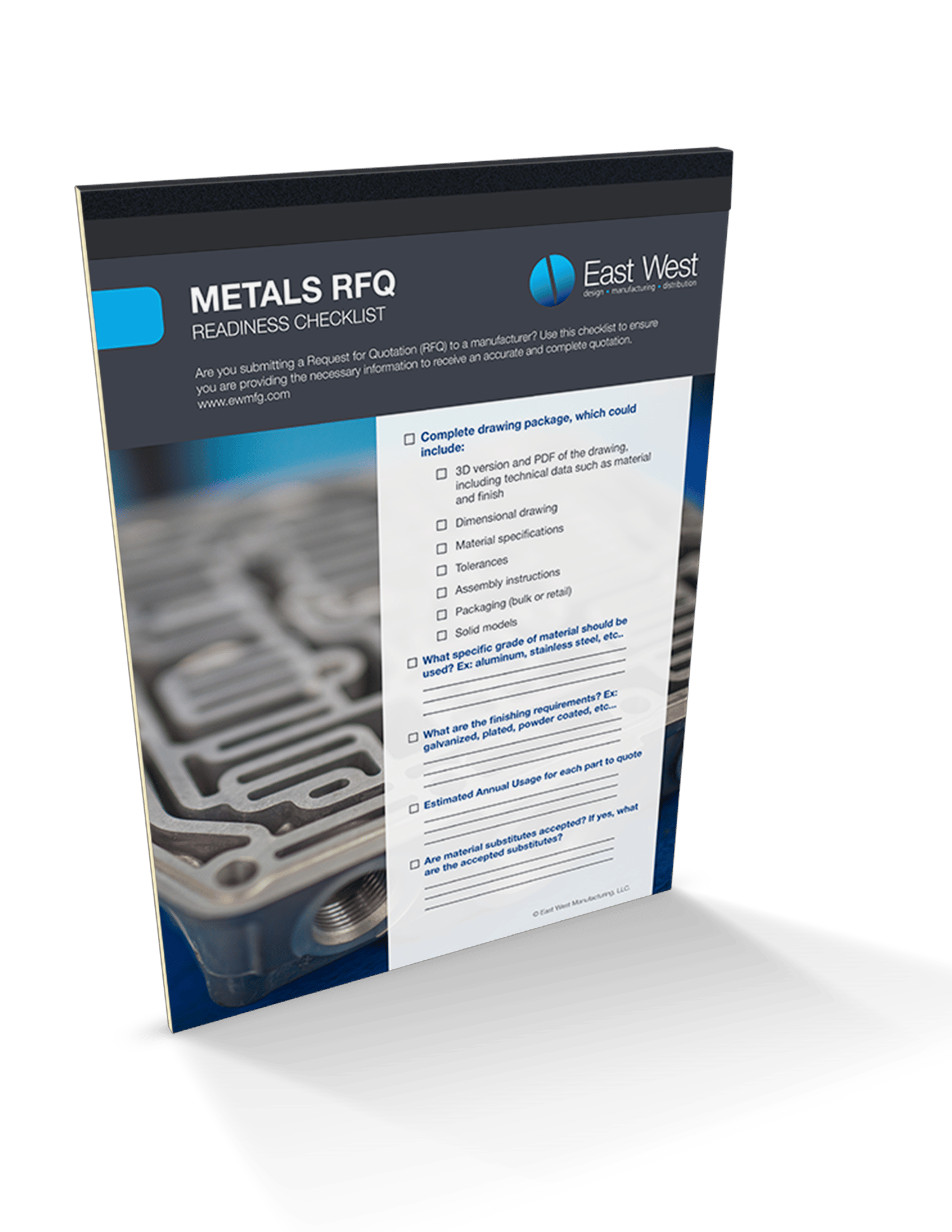 Download Our Free Request for Quotation (RFQ) Checklist